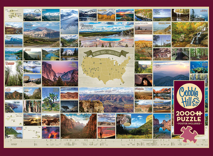 Outset Media - Puzzle: National Parks of the US