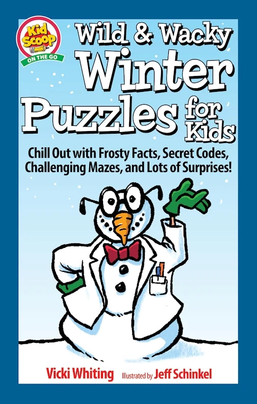 Activity Book - Sensational Snow Day Puzzles for Kids