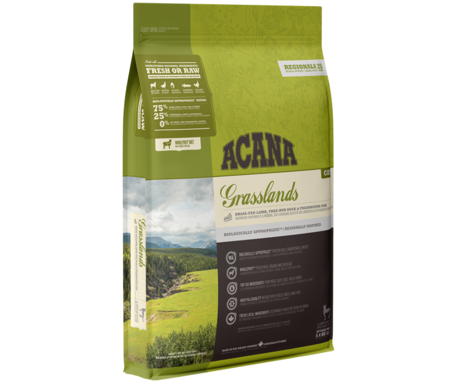 Champion Petfoods, Acana - All Cat Breeds, All Life Stages Grasslands