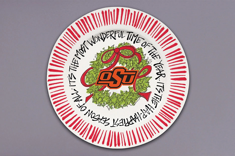 Magnolia Lane - Collegiate Wonderful Time Plate