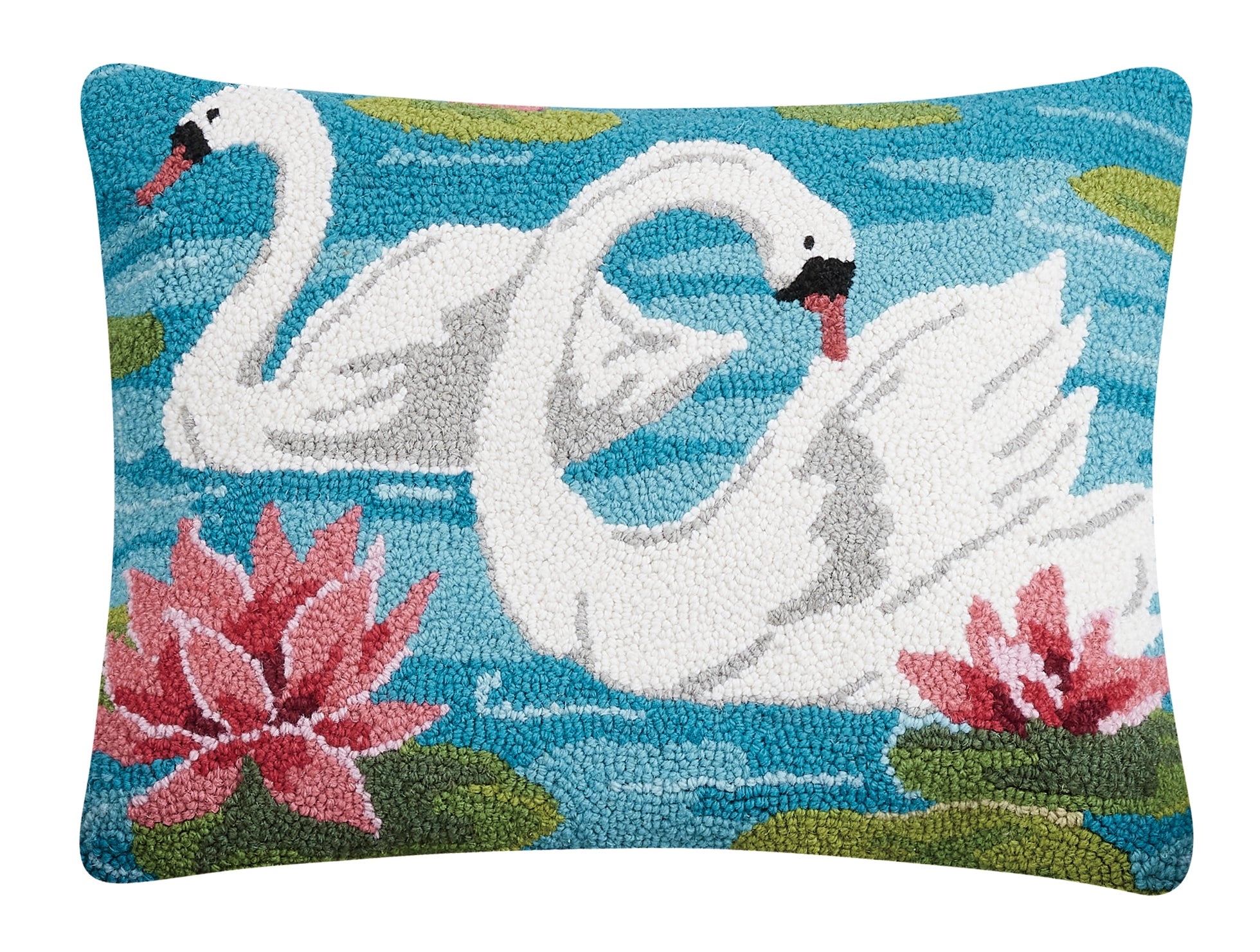 Peking Handicraft - Swan with Lotus Flower