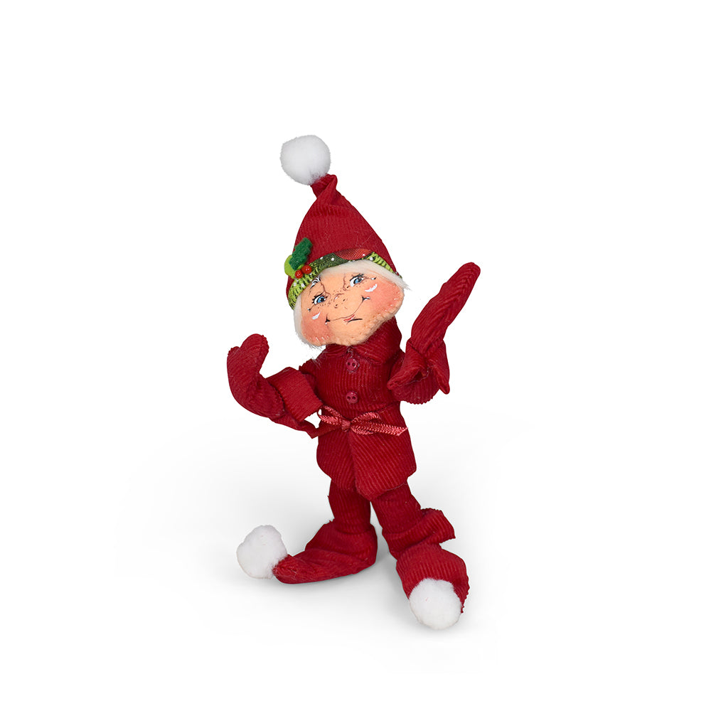 Annalee Dolls - Yuletide Red Elf 5"