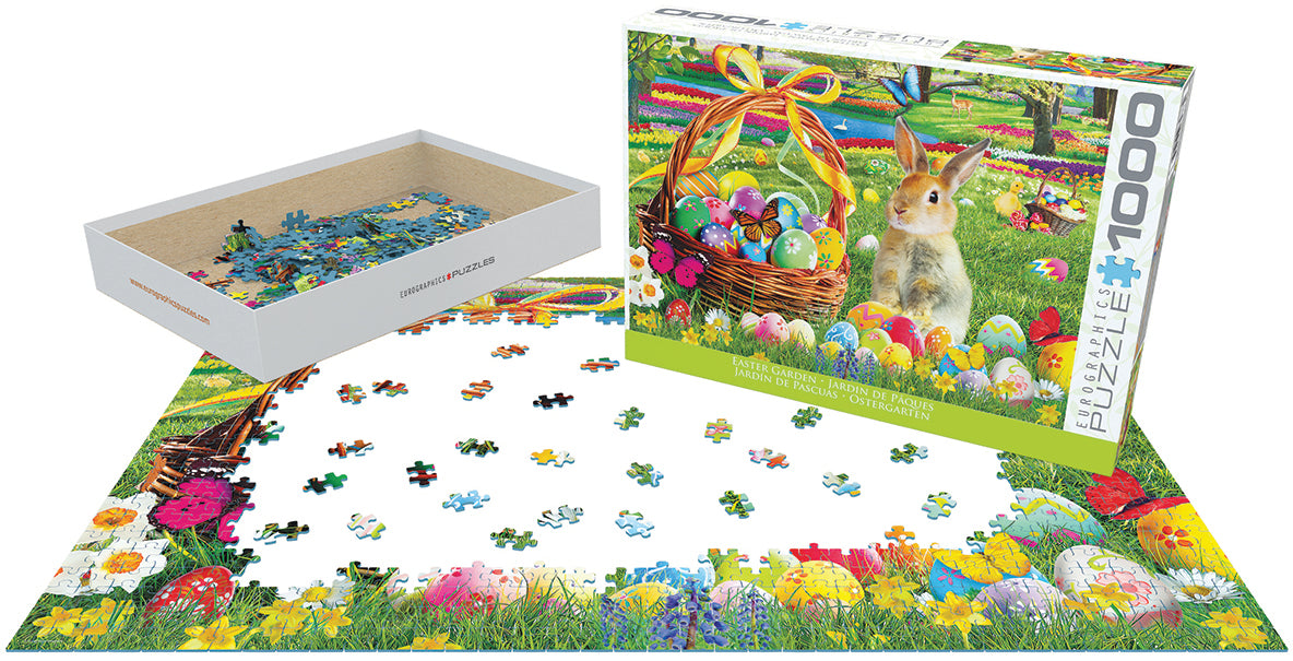 Eurographics Puzzles - Puzzle Easter Garden