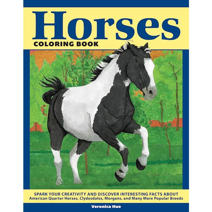 Wellspring- Coloring Book - Horses