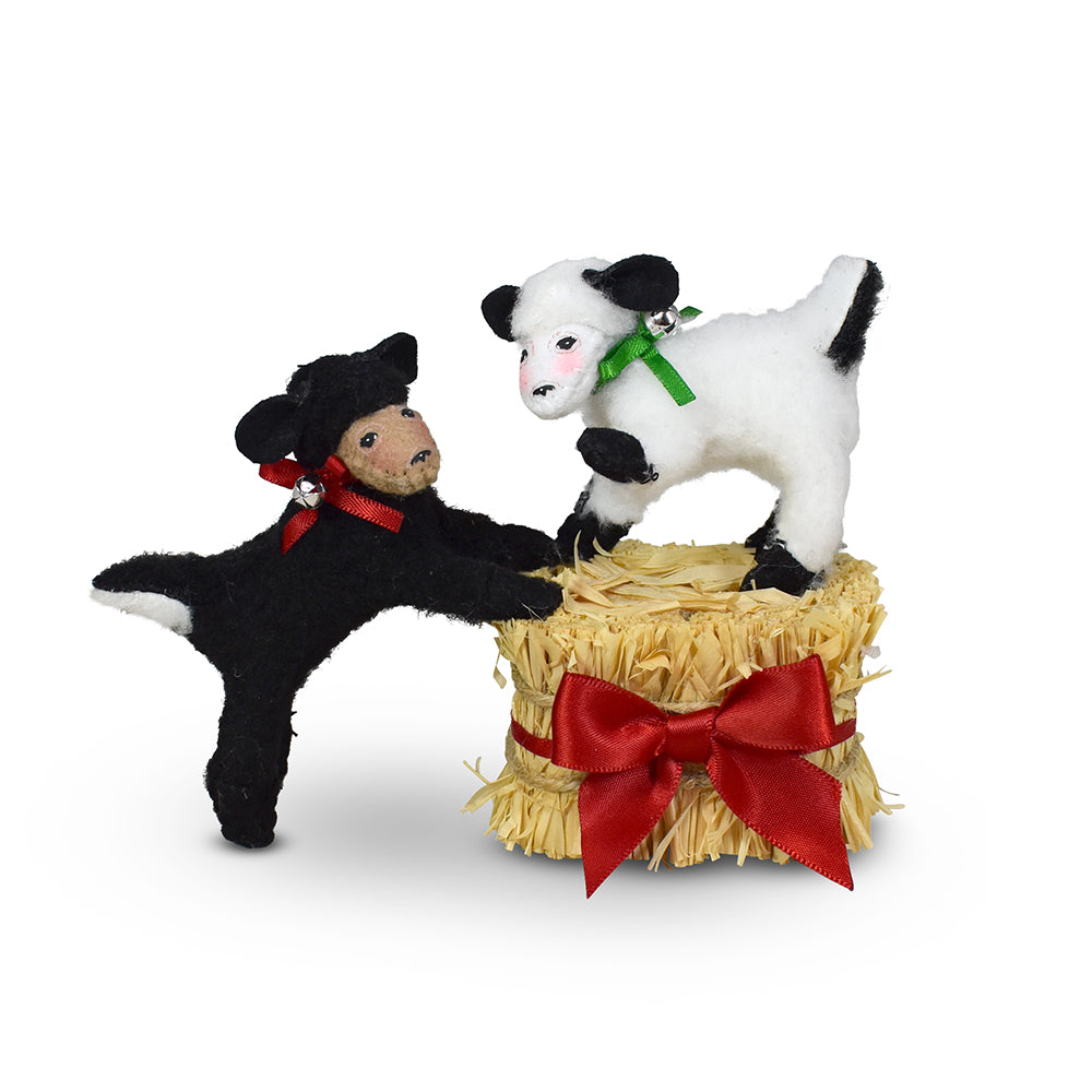 Annalee Dolls - Playful Pygmy Goats 3"