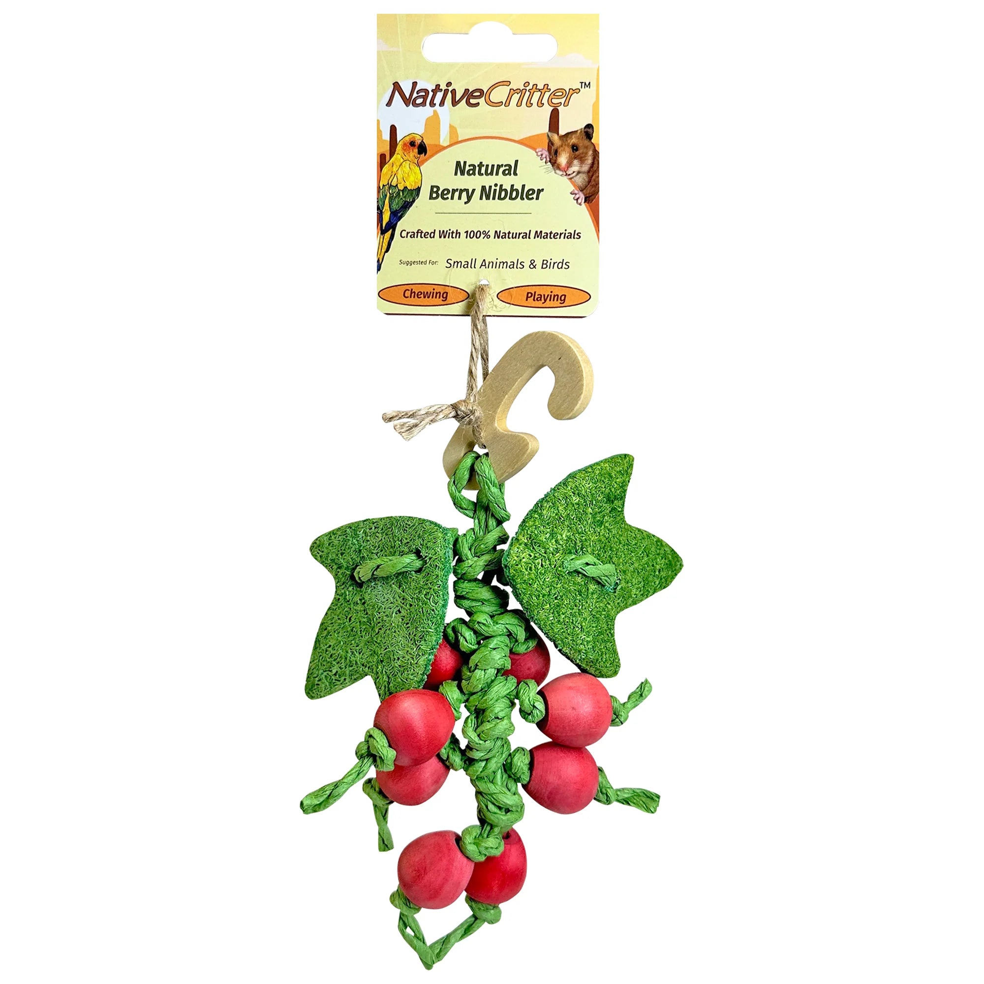 Exotic Nutrition - Berry Nibbler Hanging Chew Toy
