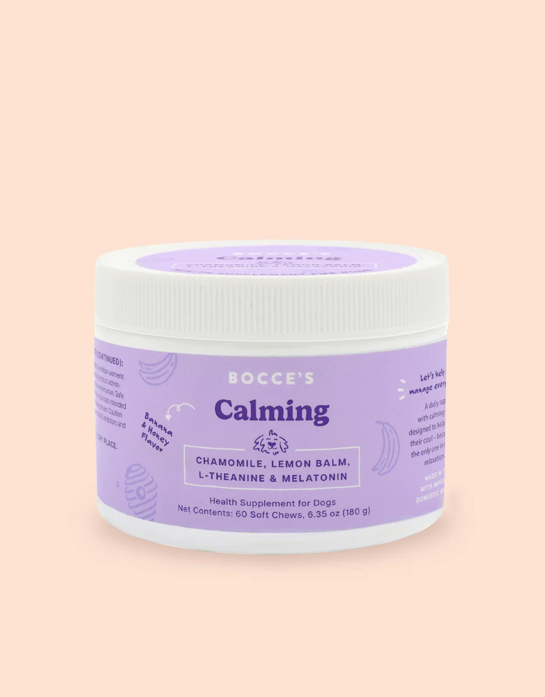 Bocce's Bakery - Calming Supplement for Dogs