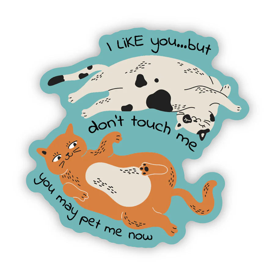 Fly Paper Products - Sticker Vinyl Feisty Fickle Cats