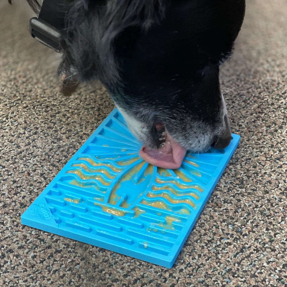 Enrichment Dog Lick Mat - Surfs Up