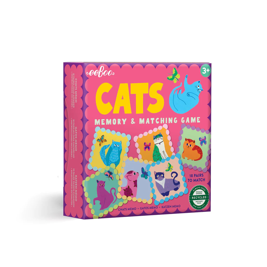 eeBoo - Memory Game Cats
