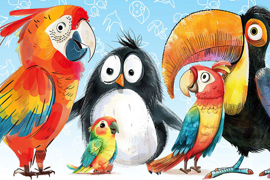 MicroPuzzles - Odd Bird Out