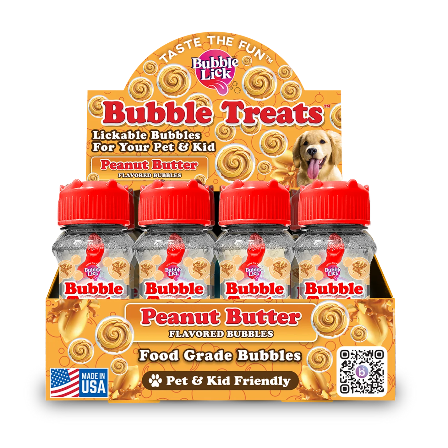 Toysmith - BubbleLick Pets Peanut Butter