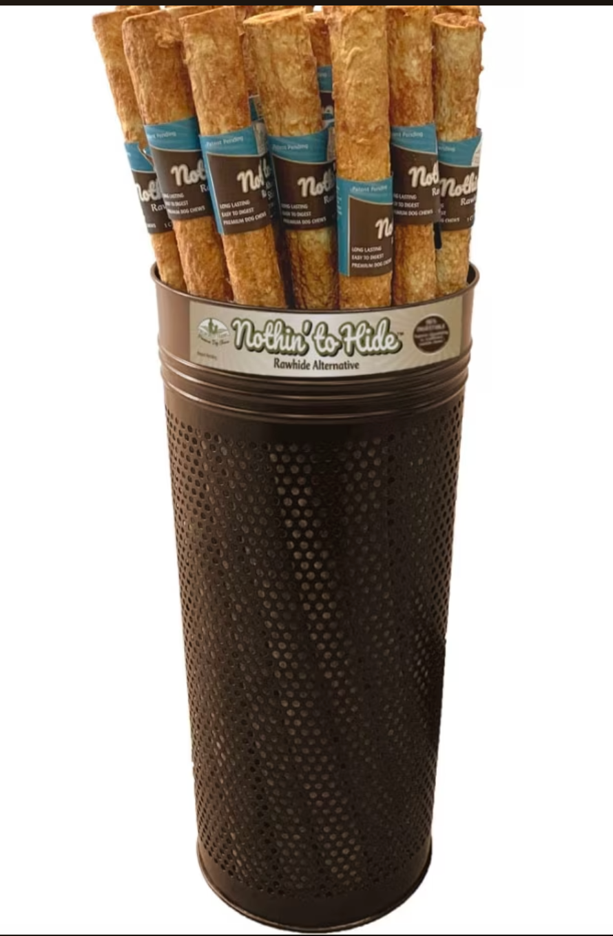 Fieldcrest Farms - Nothin' To Hide Roll Beef Rawhide Alternative Dog C