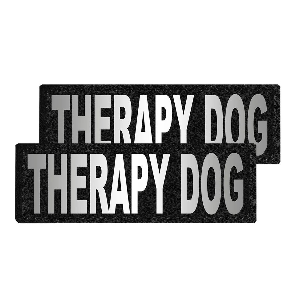 DogLine - Patches Velcro - THERAPY DOG - 2 Pack