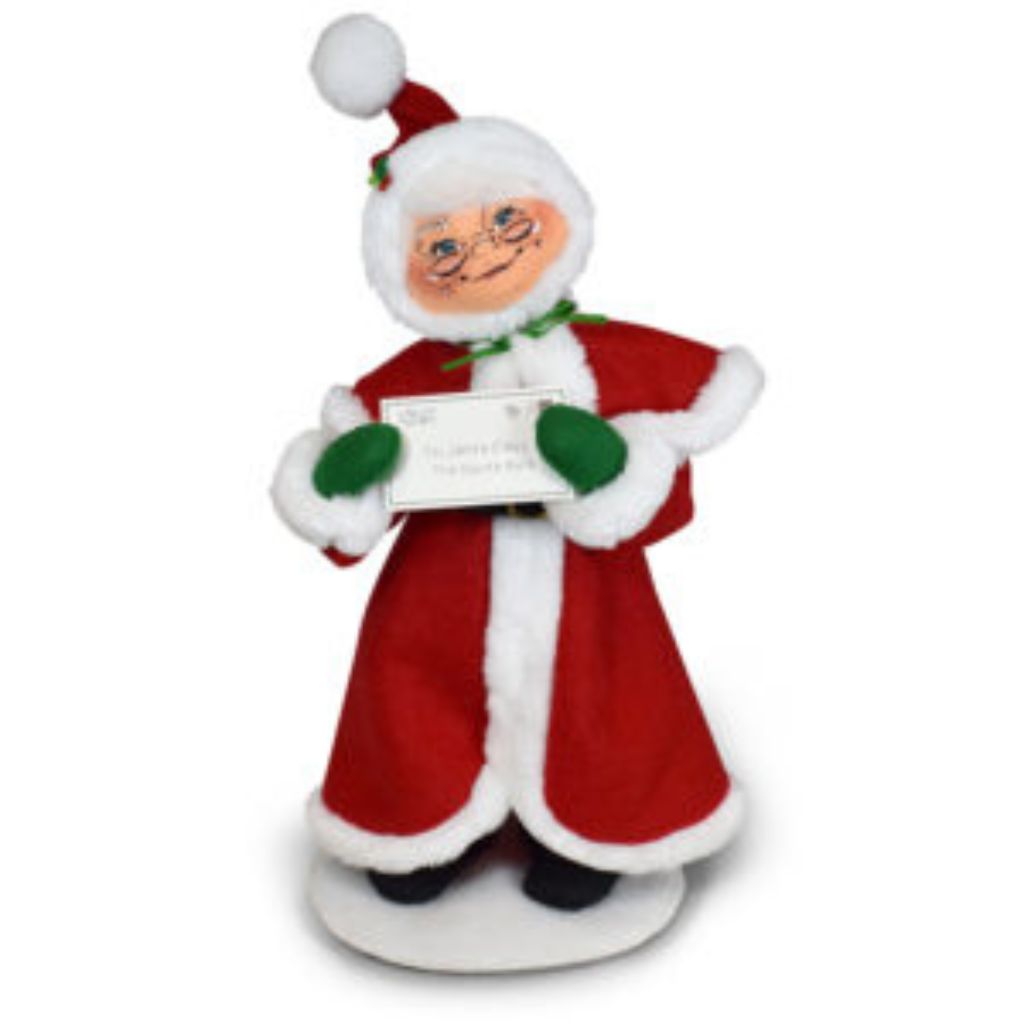 Annalee Dolls - Christmas Delivery Mrs. Santa