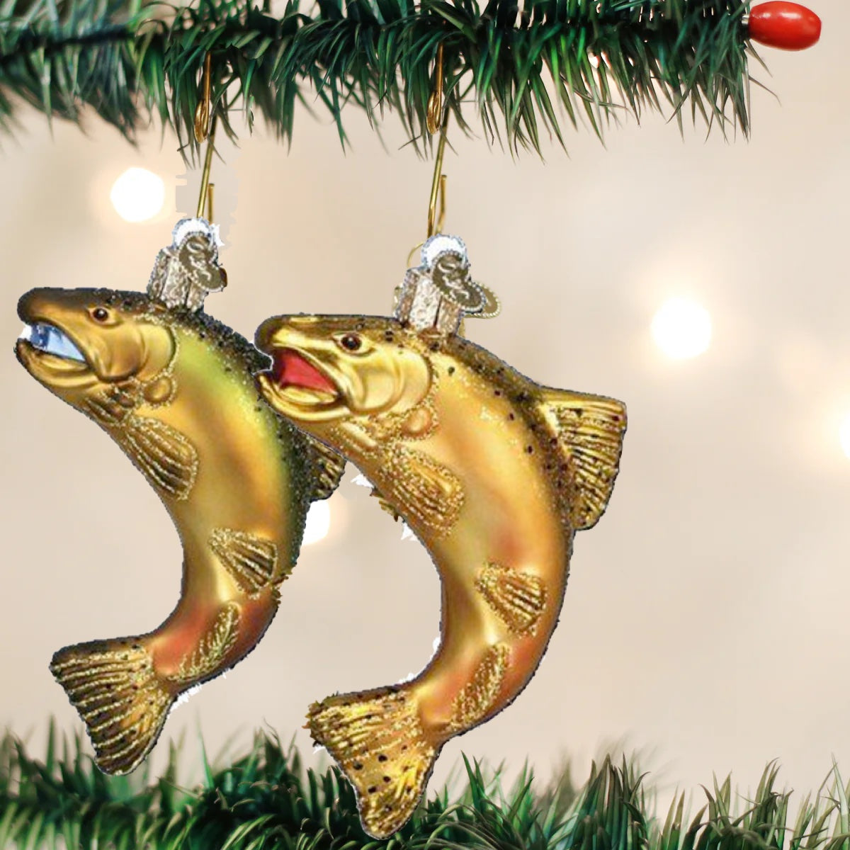 Old World Christmas - Chinook Salmon Ornament Assorted