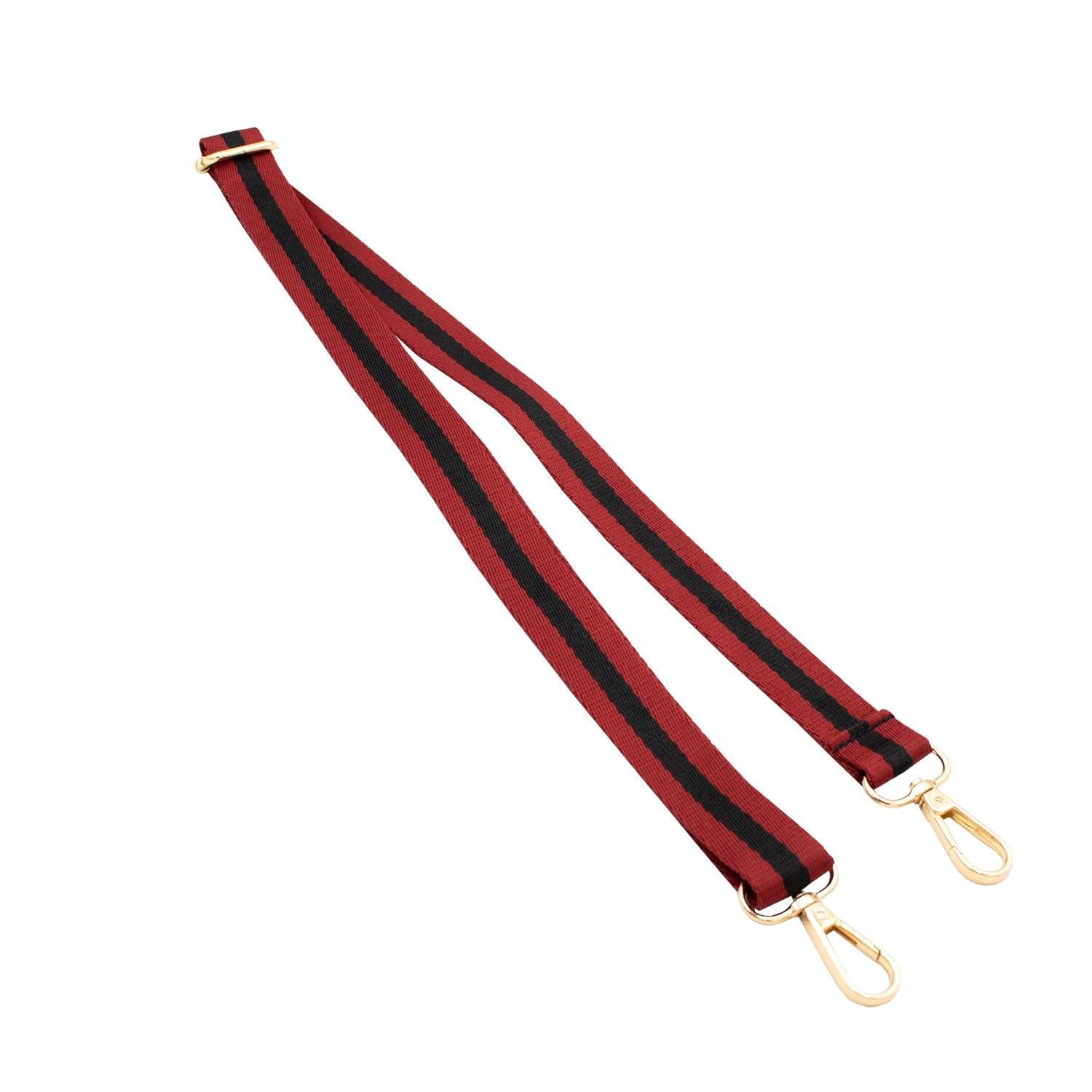 Capri Designs - Spirit Strap Black & Crimson