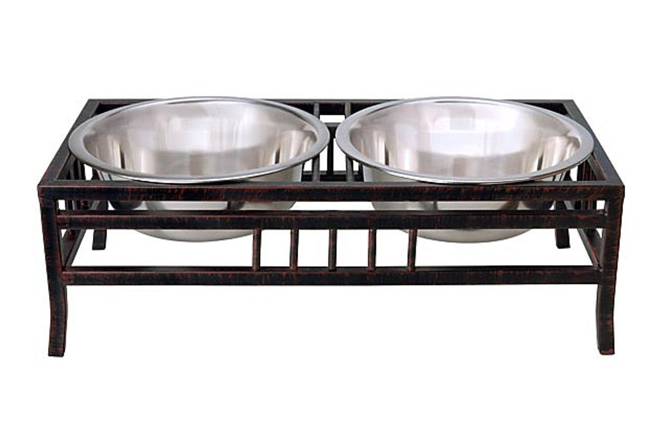 Loving Pets Inc. - Layton Wood Top Double Diner