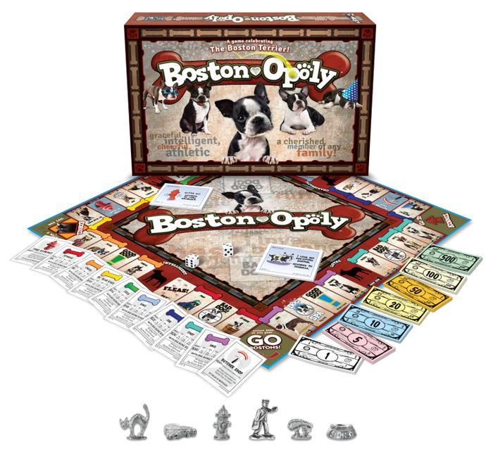 Late For The Sky - Boston Terrier-OPOLY Board Game