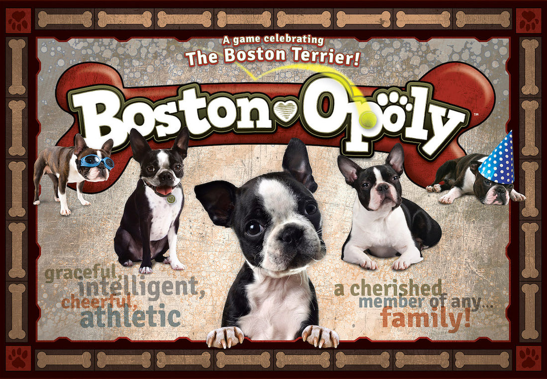Late For The Sky - Boston Terrier-OPOLY Board Game