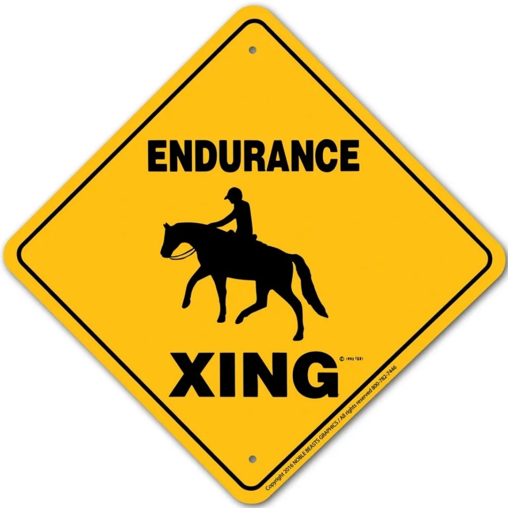 Noble Beasts - Endurance X-ing Sign