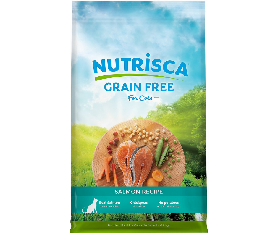 Nutrisca - All Cat Breeds, All Life Stages Salmon Recipe Dry Cat Food
