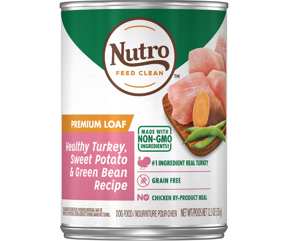 Nutro, Premium All Breeds, Adult Dog Grain-Free Turkey, Sweet Potato