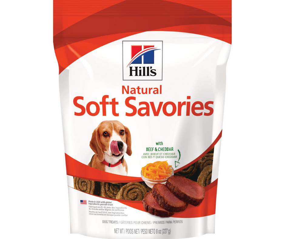 Hill's Natural - Soft Savories Beef & Cheddar Dog Treats