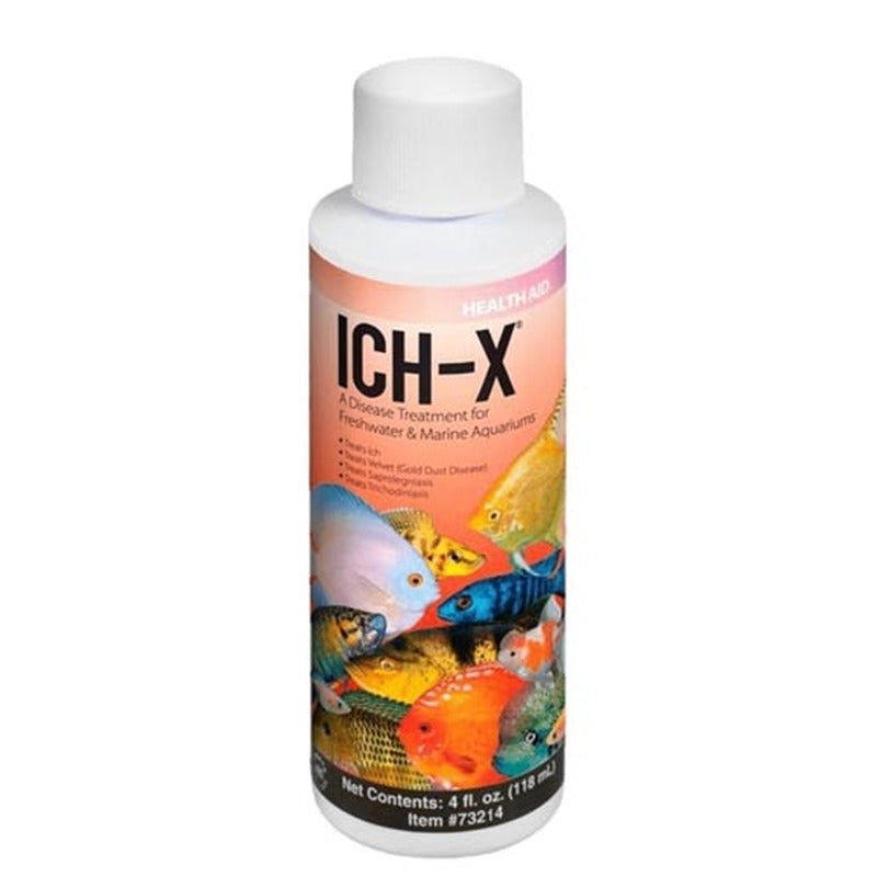 Ich-X Disease Treatment For Freshwater & Marine Aquarium