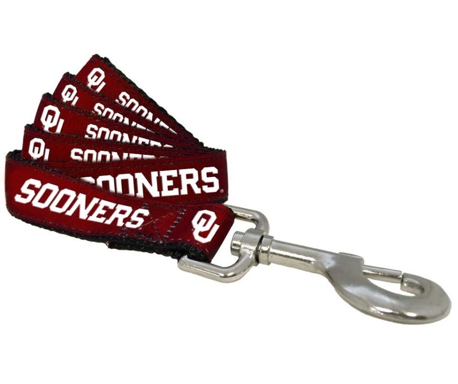 All Star Dogs - University of Oklahoma Sooners Dog Leash