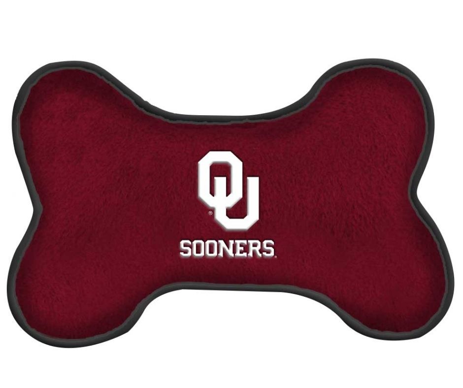 All Star Dogs - University of Oklahoma Sooners Squeak Dog Toy