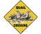 Atlas Screen Printing - Quail Crossing Sign by CrossWalks