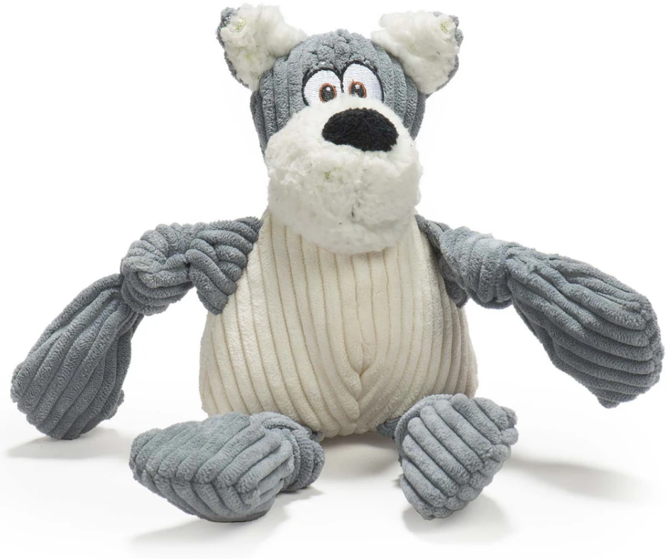 Huggle Hounds - Huggle Mutts "Roscoe" Knottie Dog Toy