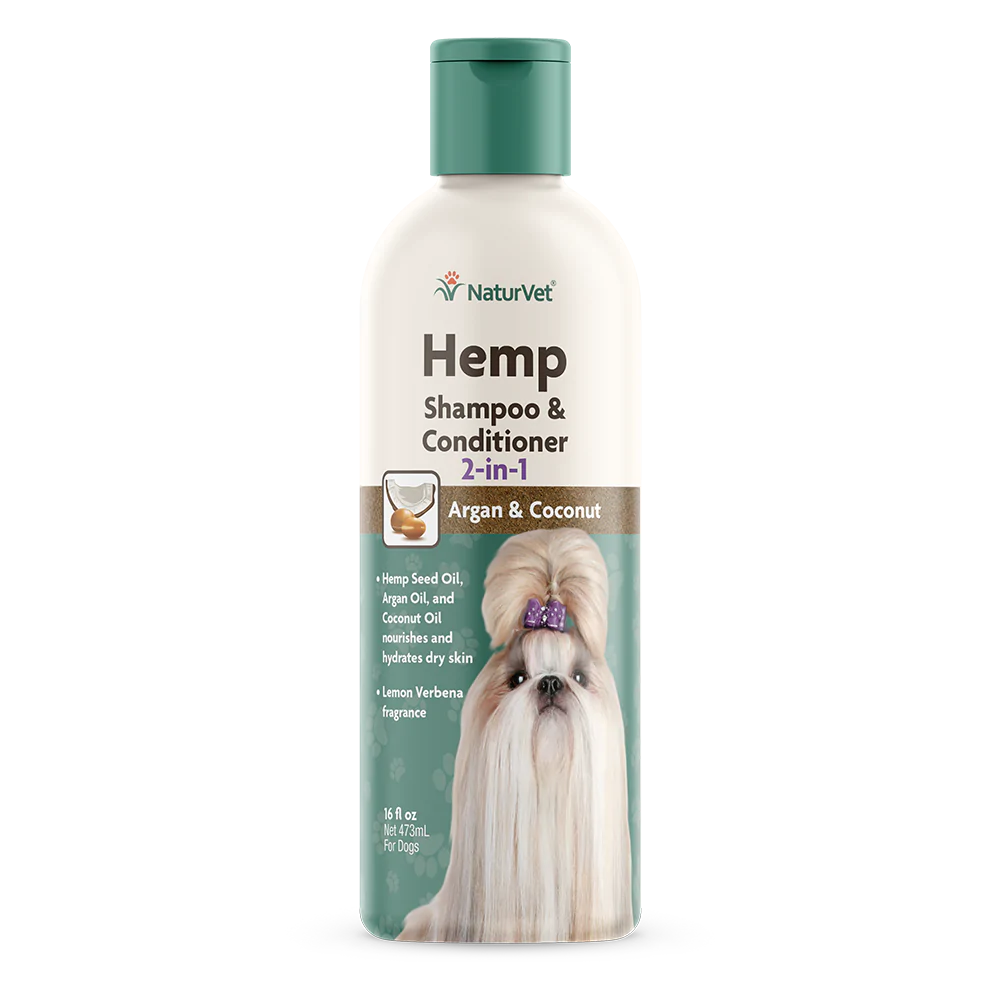 NaturVet - Hemp Shampoo & Conditioner 2 in 1