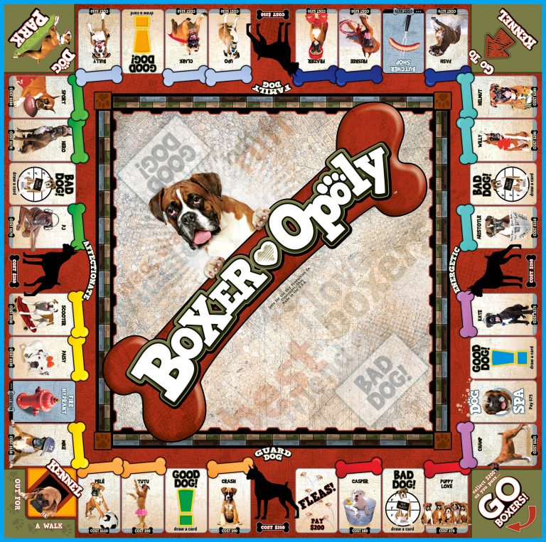Late For The Sky - Boxer-Opoly Board Game
