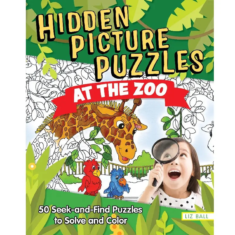 Wellspring- Activity Book - Hidden Picture Puzzles At the Zoo