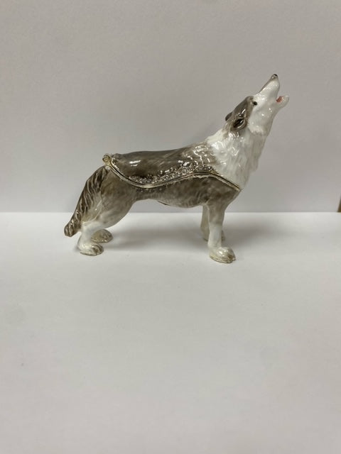 Kubla Crafts - Wolf Trinket Box