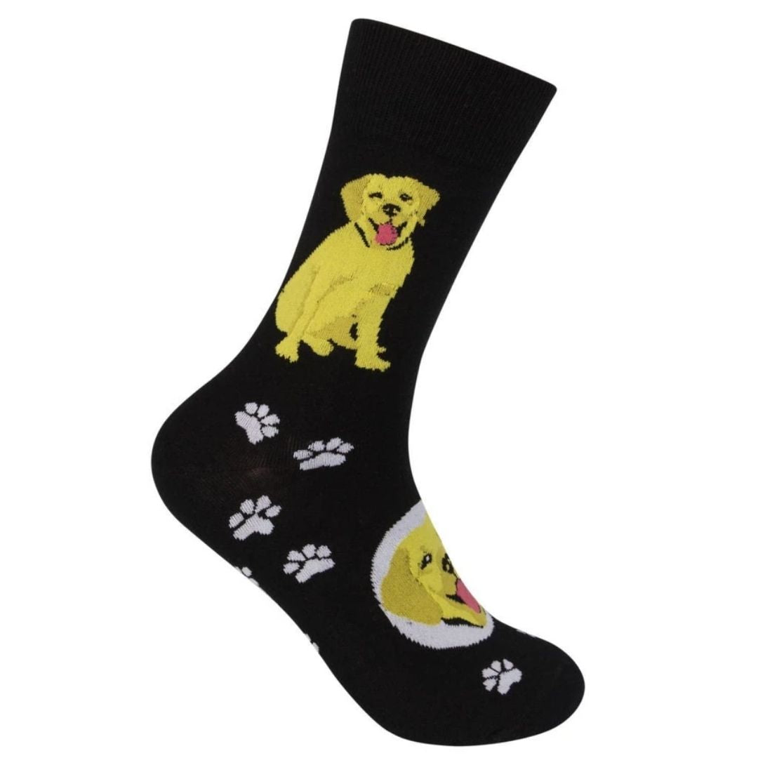 Funatic - Yellow Lab Socks