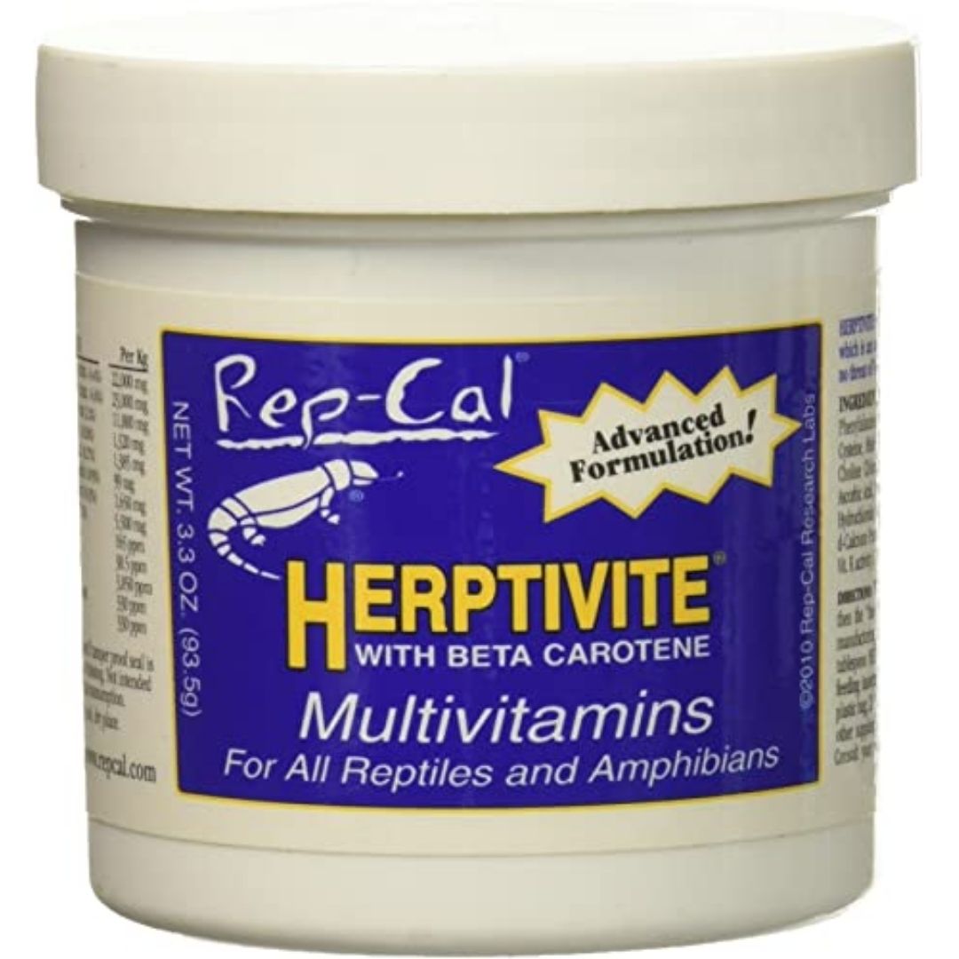 Rep-Cal Herptivite with Beta Carotene Multivitamin Reptile Supplement