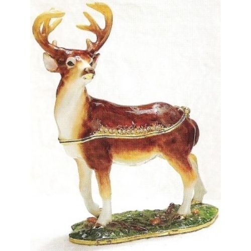 Kubla Crafts - Buck Deer Trinket Box
