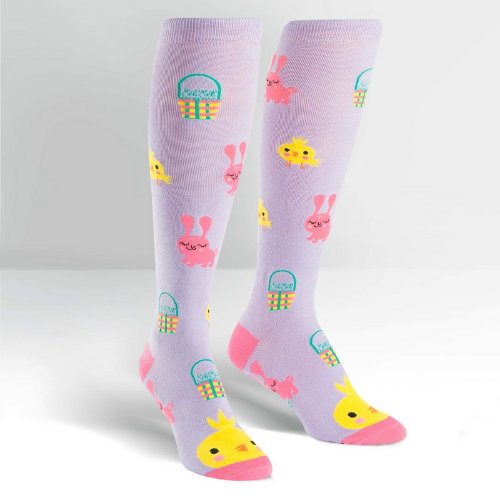 Sock It To Me - Hoppy Easter Knee High Socks